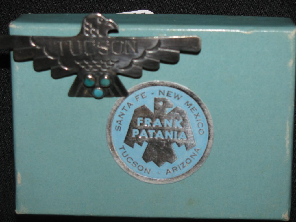 TUCSON INDIAN JEWELRY | artists PATANIA Tucson Silversmiths