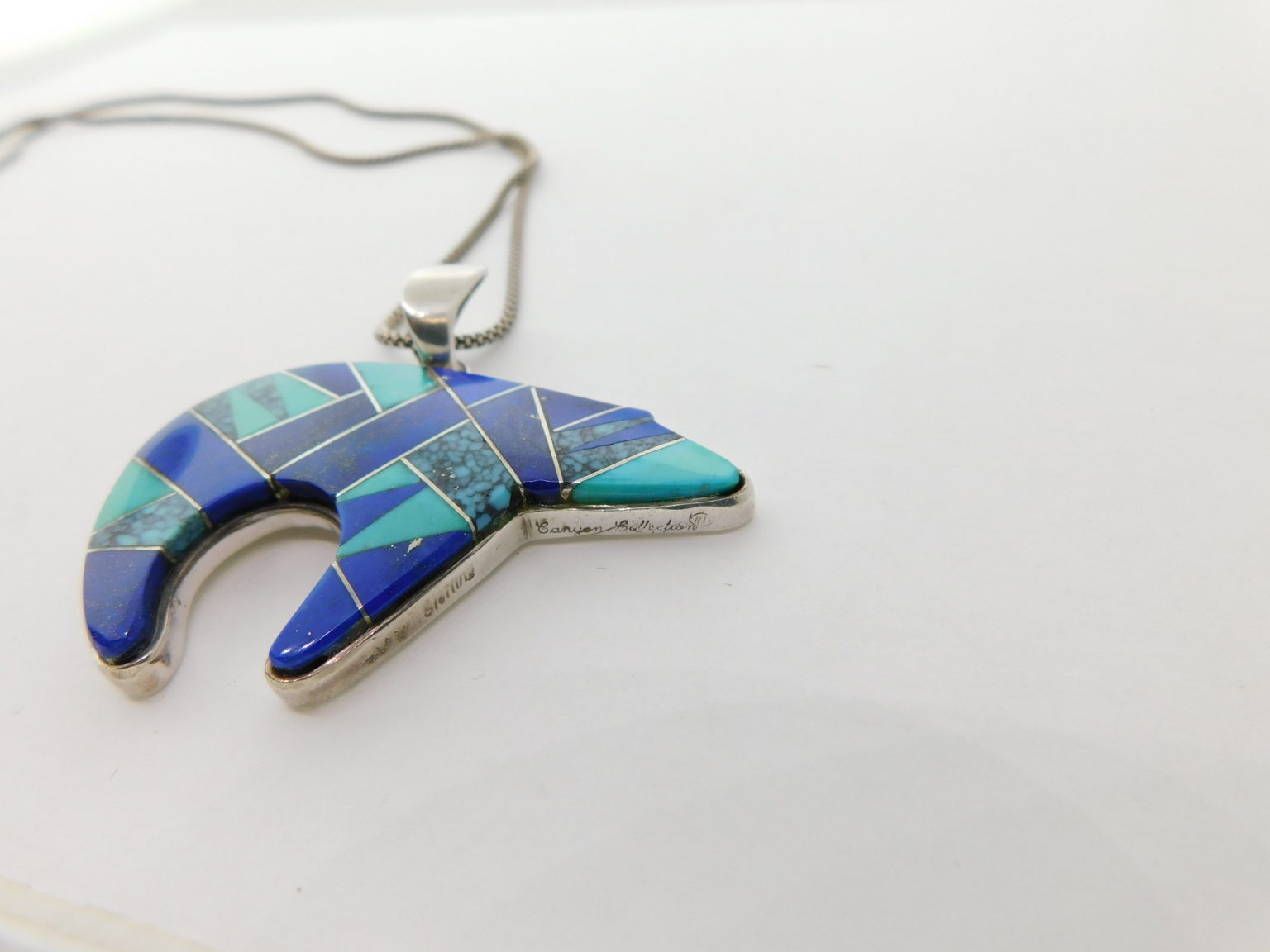 TUCSON INDIAN JEWELRY | CALVIN BEGAY Pendant 😢SOLD