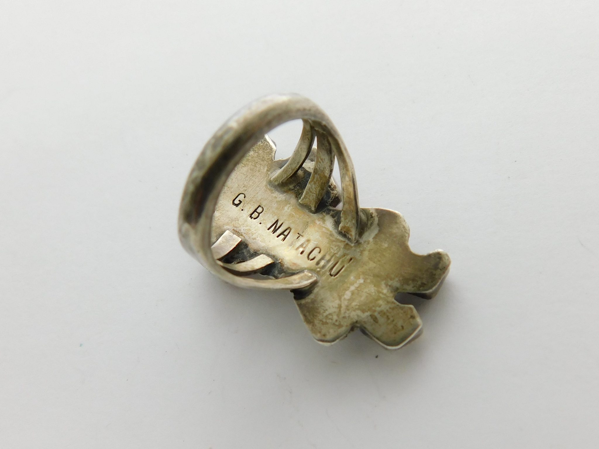 TUCSON INDIAN JEWELRY | G & B NATACHU Zuni Ring 😢SOLD