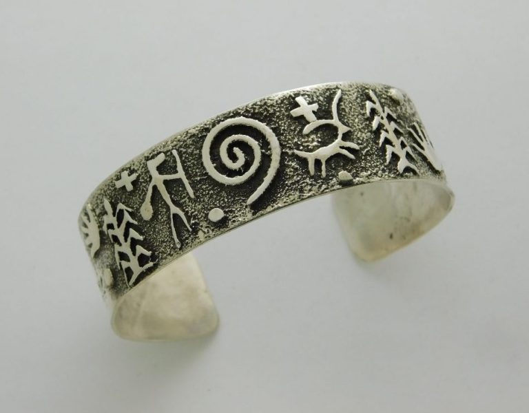 TUCSON INDIAN JEWELRY | TIMM LEWIS Navajo Silver Cuff